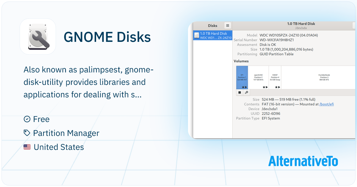 GNOME Disks: Manage formats and partitions for disks effortlessly ...