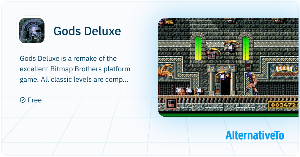 Gods Deluxe: Remake of the excellent Bitmap Brothers platform game ...