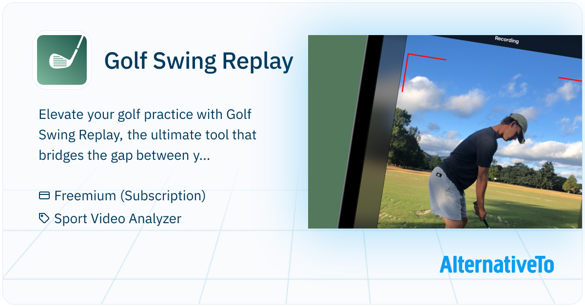 Golf Swing Replay: Golf swing analysis, automatic recording and instant ...