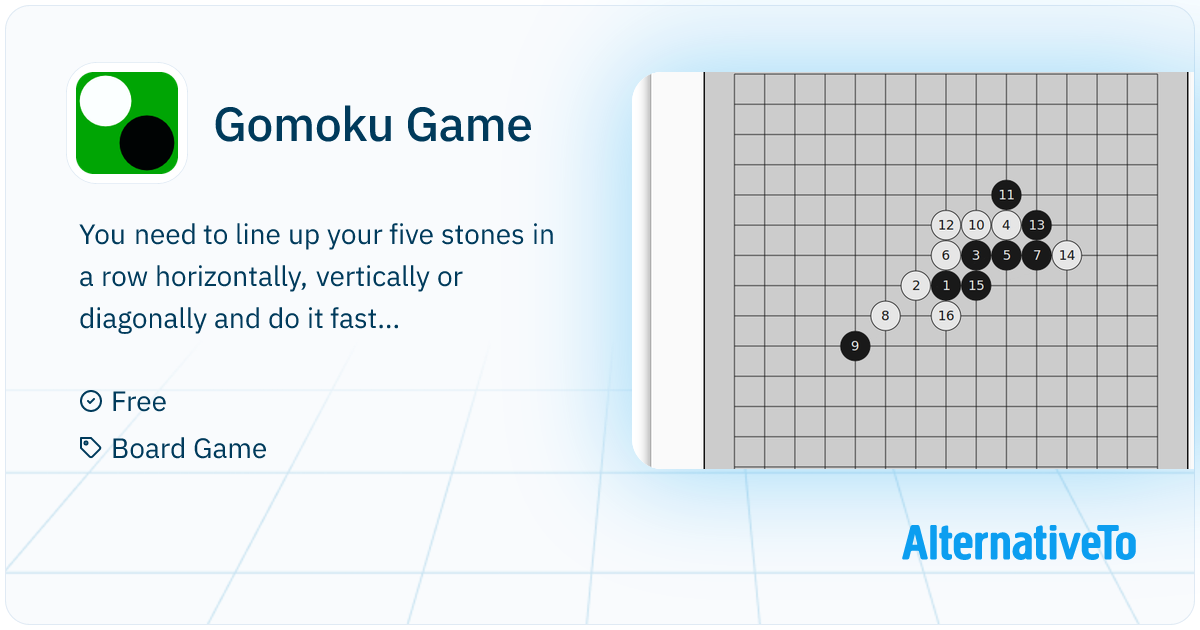 Gomoku Game: A simple gomoku game | AlternativeTo