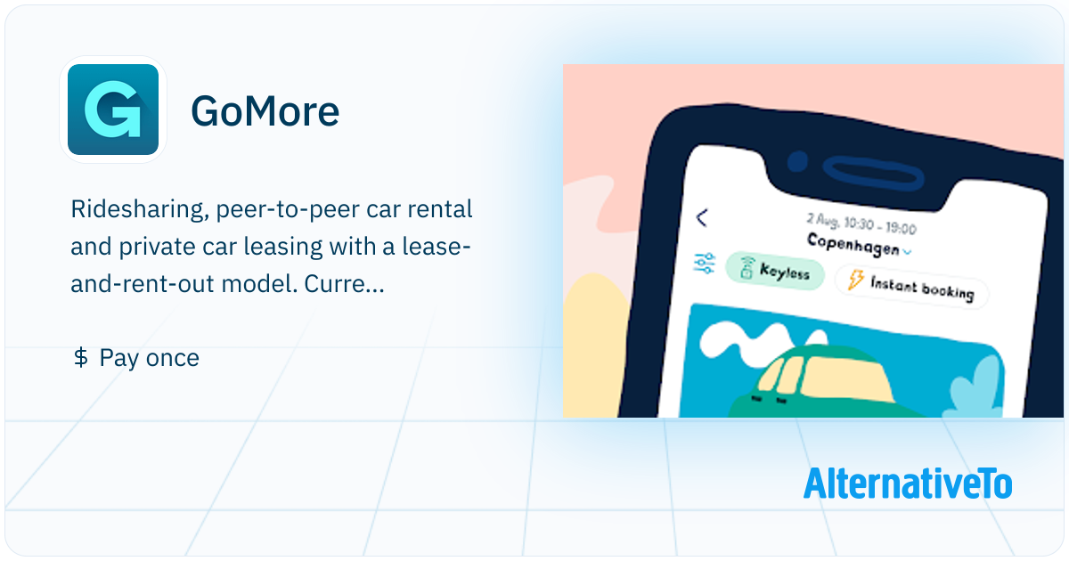 GoMore: Ridesharing, peer-to-peer car rental and private car leasing ...