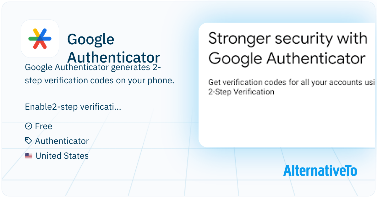 Google Authenticator: Generates 2-Step Verification codes on your phone ...