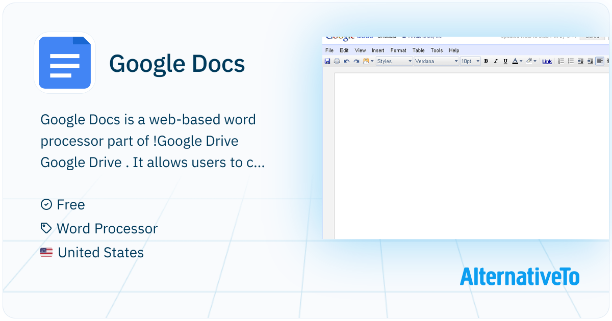Google Docs: Real-time document collaboration solution | AlternativeTo
