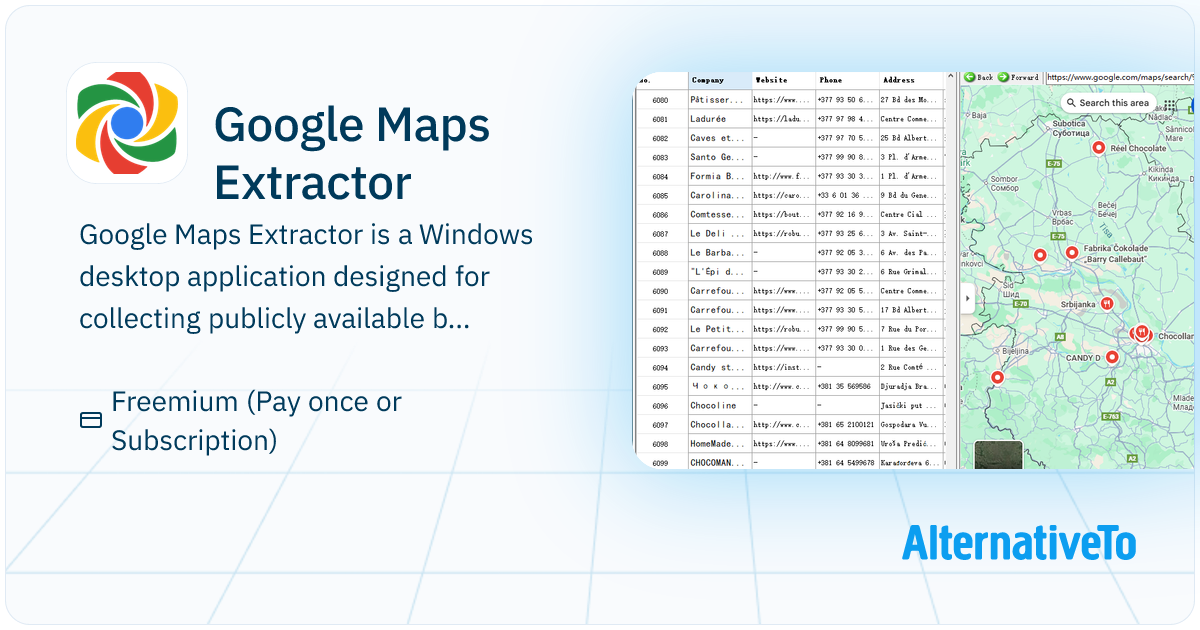 Google Maps Extractor: Desktop tool designed to help marketers and ...
