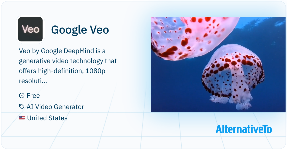 Google Veo: Generates detailed 1080p videos with advanced control ...