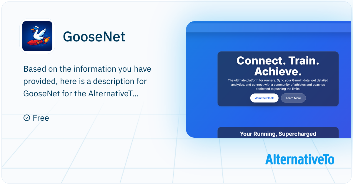 GooseNet: A platform that connects Athletes, Coaches & other Athletes ...
