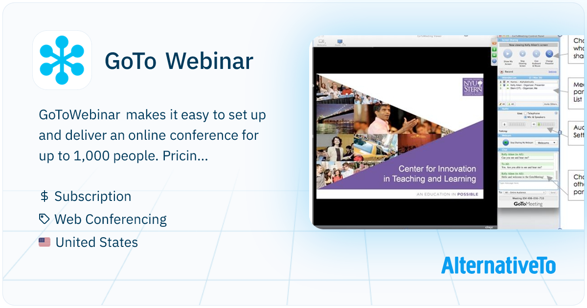 GoTo Webinar: GoToWebinar makes it easy to set up and deliver ...