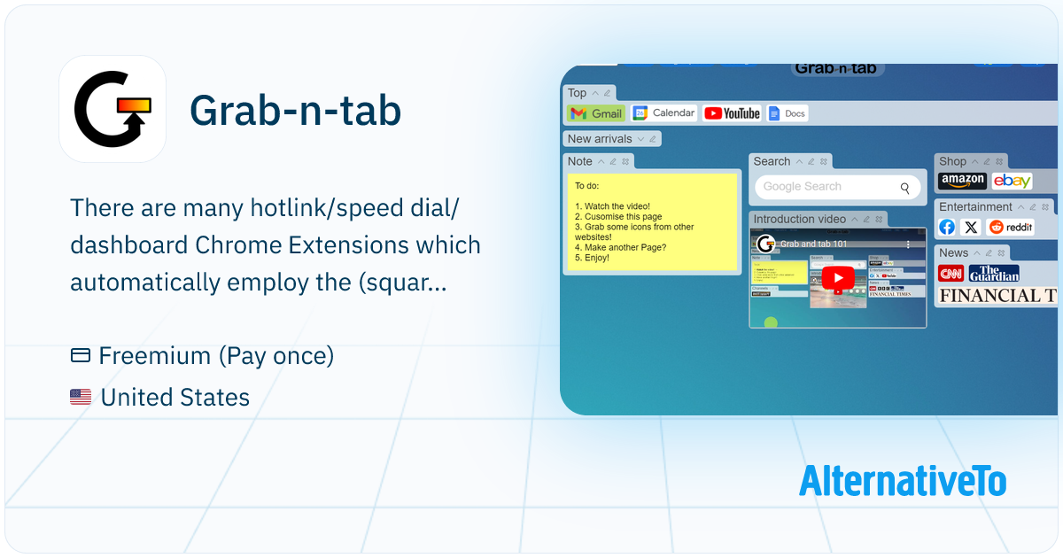 Grab-n-tab: Chrome Extension that allows you to create a collection of ...
