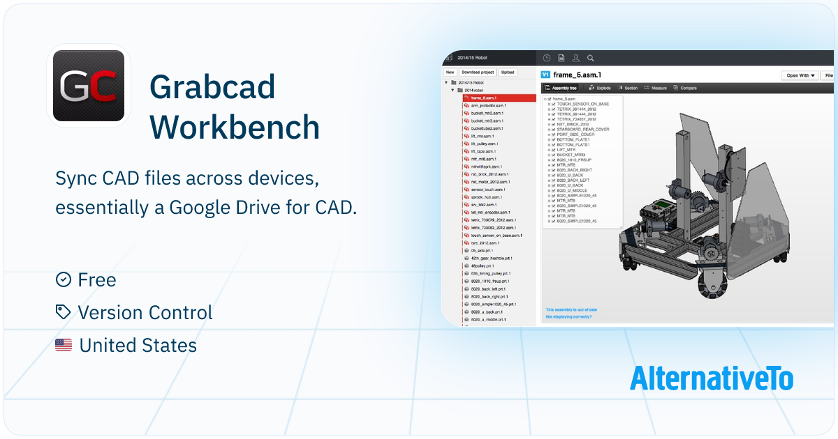 Grabcad Workbench: Sync CAD files across devices, essentially a Google ...