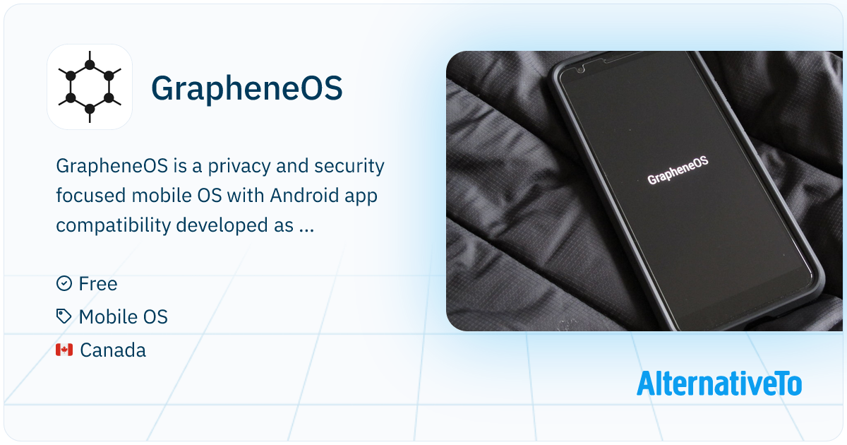 GrapheneOS: Opensource privacy and security focused mobile OS with ...