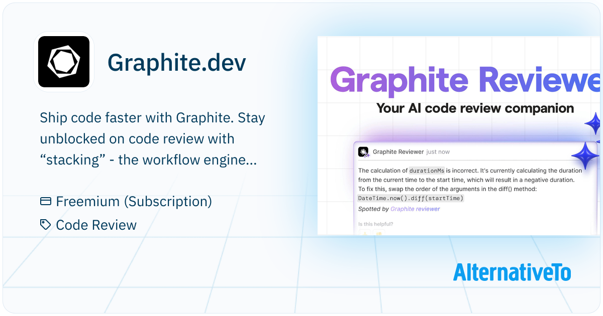Graphite.dev: How the fastest developers ship code | AlternativeTo