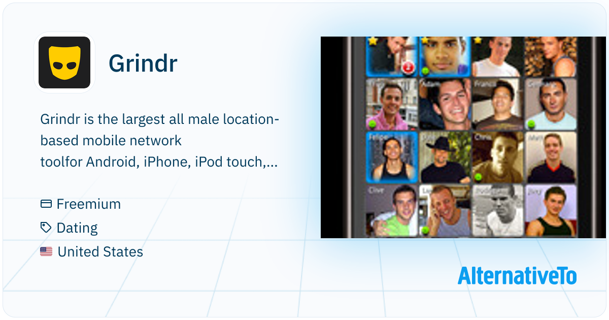 Grindr: The largest all male location-based | AlternativeTo