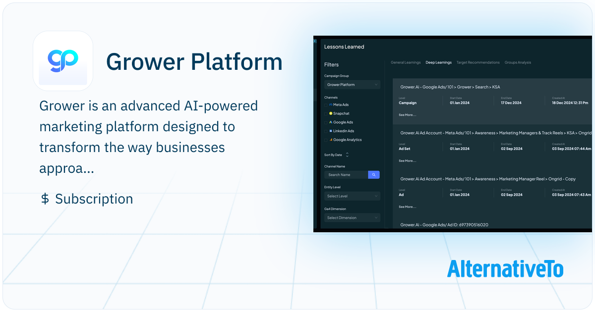 Grower Platform: Centralize and optimize digital marketing efforts ...