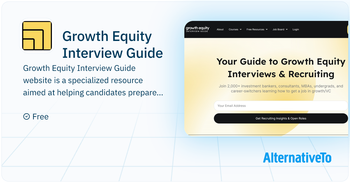 Growth Equity Interview Guide: Your Guide to Growth Equity Interviews ...
