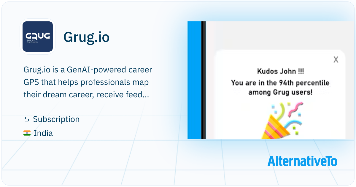 Grug.io: Order your dream career like you do on Amazon | AlternativeTo