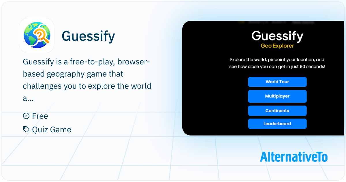 Guessify: A free-to-play geography game where you guess locations from ...