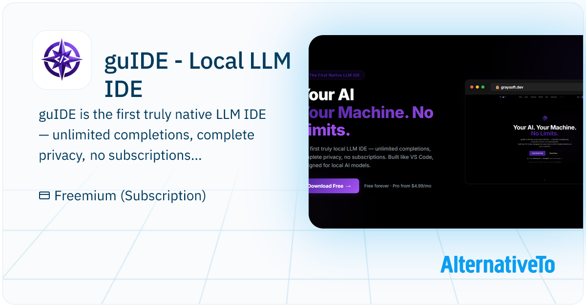 guIDE - Local LLM IDE: Local LLM IDE - Unlimited completions, complete ...