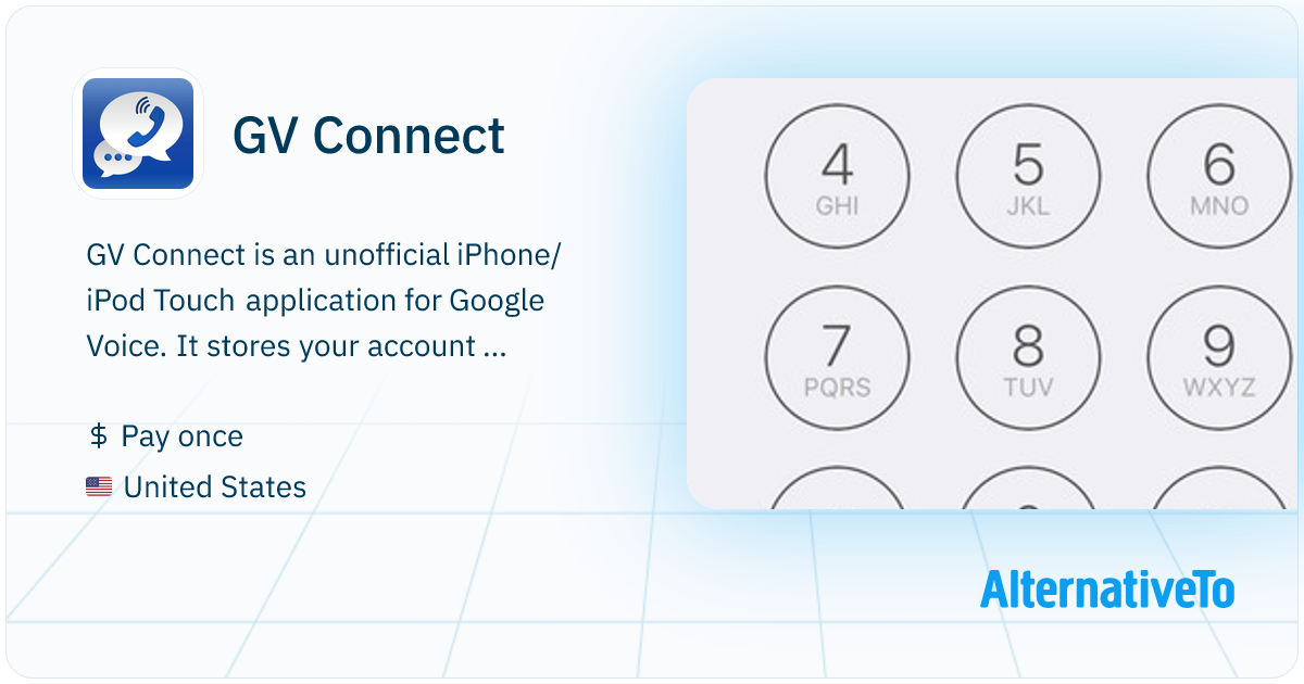 GV Connect: Unofficial iPhone/iPod Touch | AlternativeTo
