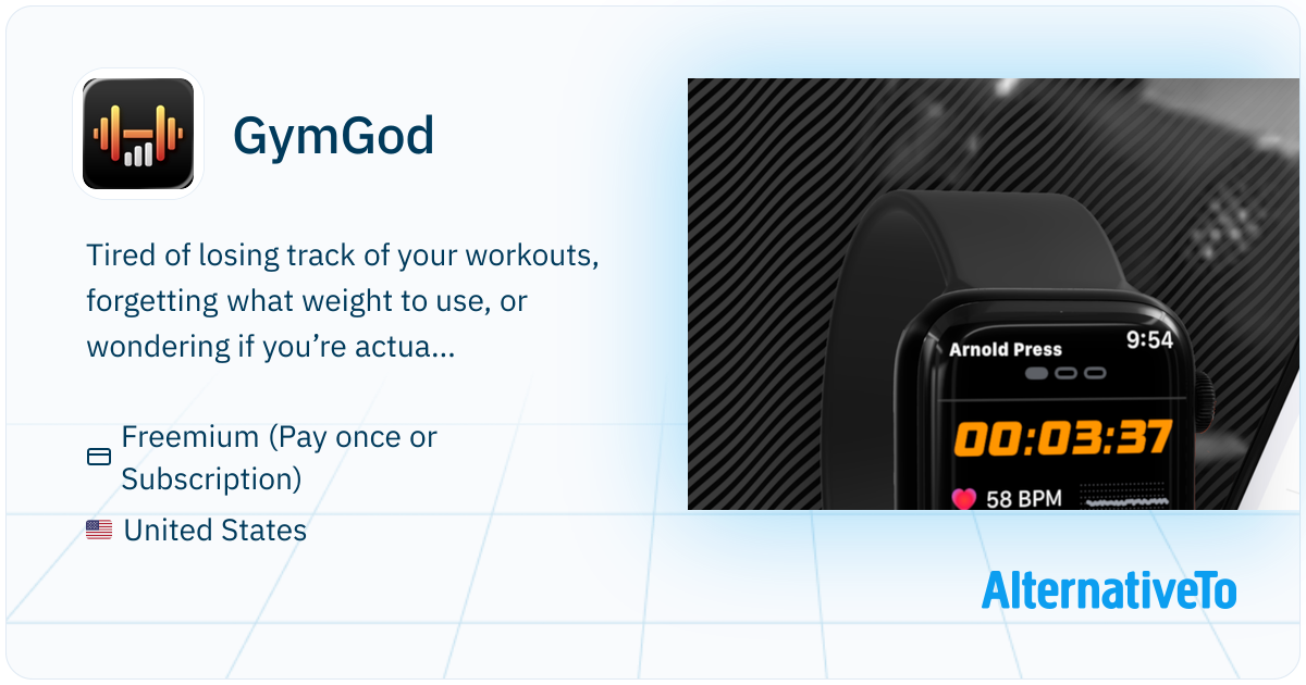 GymGod: Track every lift with automatic PR detection and instant access ...