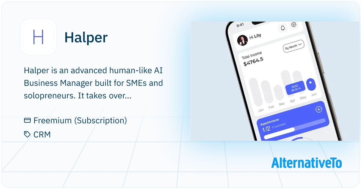Halper: Advanced AI business manager that automates client ...