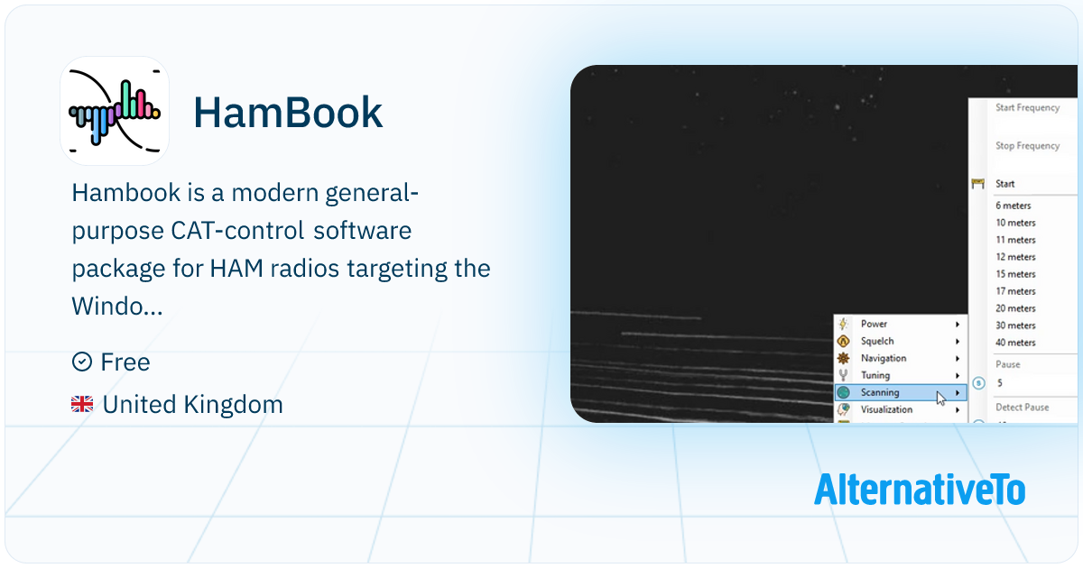 HamBook: Hambook is a modern general-purpose CAT-control software ...