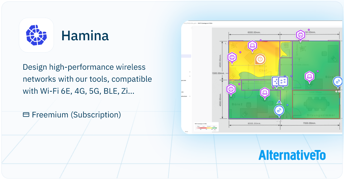 Hamina: Web based Wirless Heat Map visualizer | AlternativeTo
