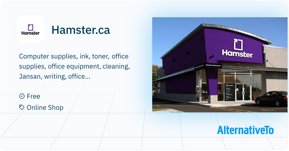 Hamster.ca: A website for Canadian consumers, 110 stores in Eastern ...