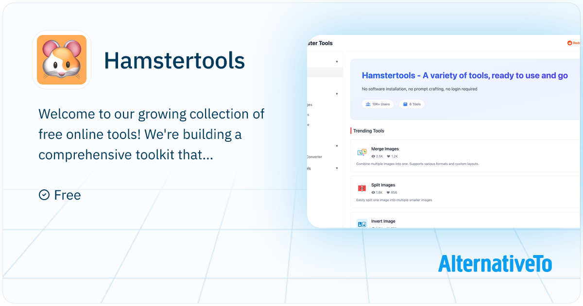 Hamstertools: - A variety of tools, ready to use and go | AlternativeTo