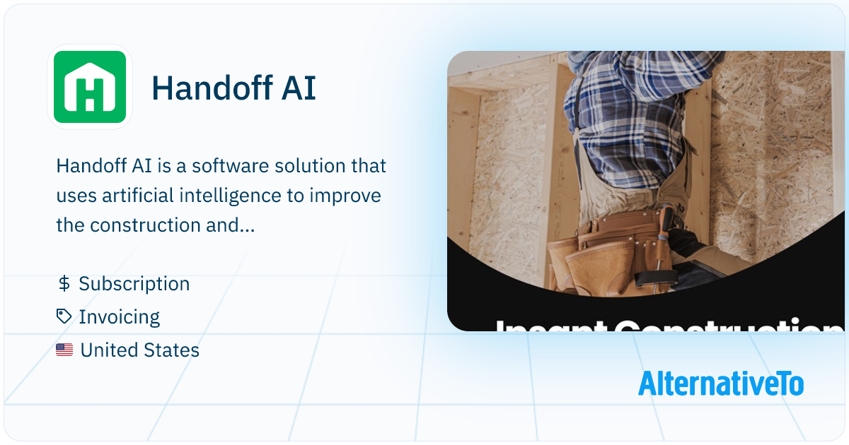 Handoff AI: Software solution that uses | AlternativeTo