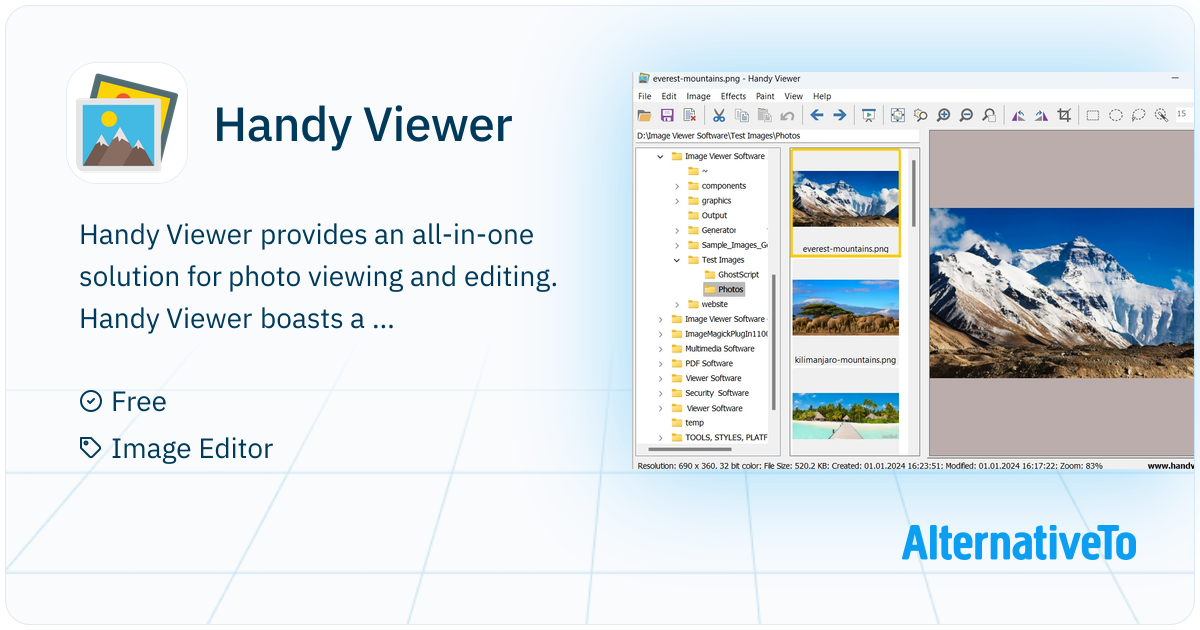 Handy Viewer: Provides an all-in-one solution for photo viewing and ...