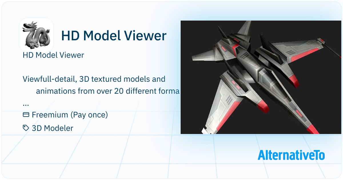 HD Model Viewer: | AlternativeTo