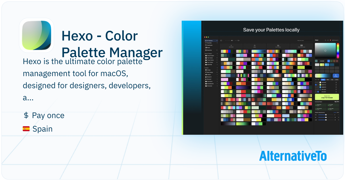 Hexo - Color Palette Manager: The ultimate color palette management ...