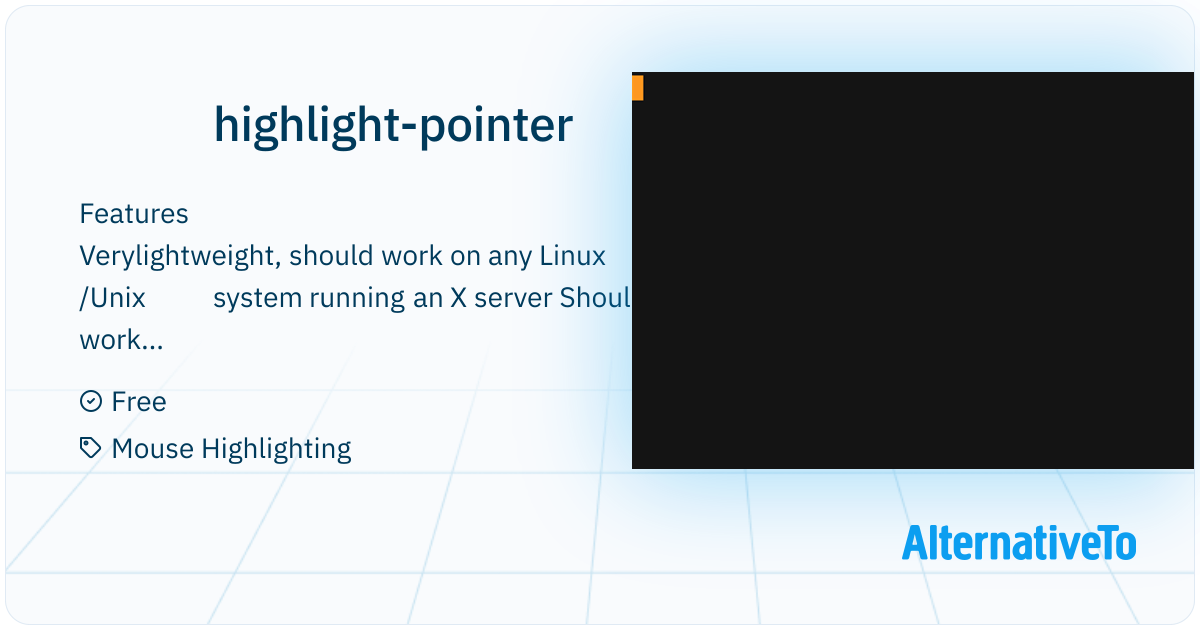 highlight-pointer: Highlight mouse pointer/cursor using a dot - useful ...