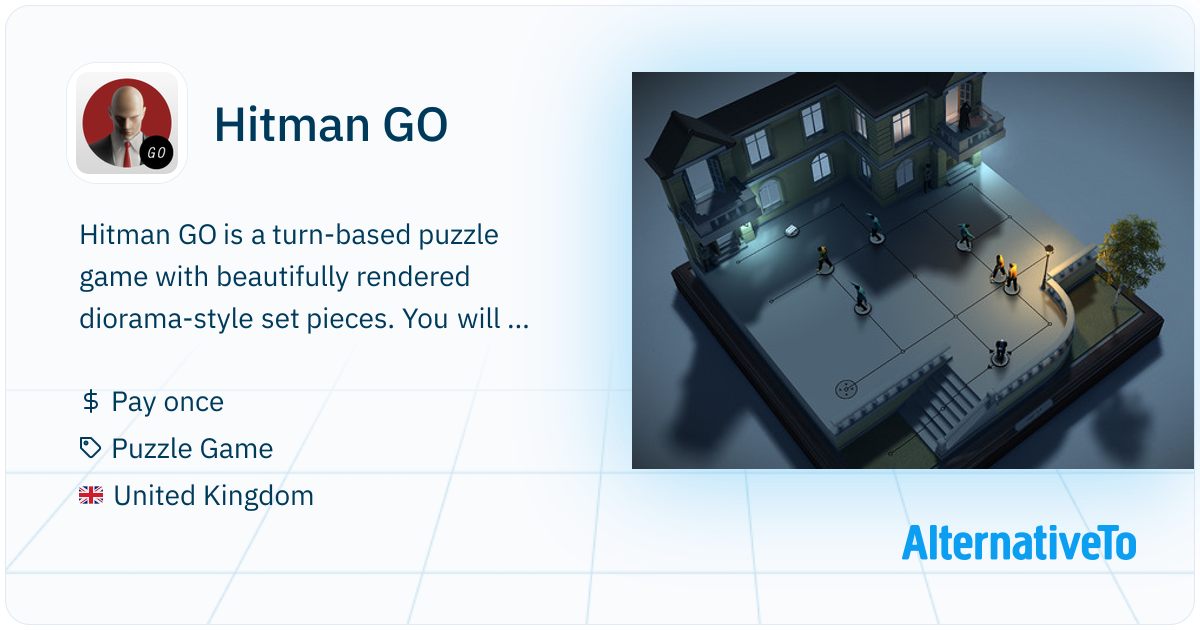 Hitman GO: Simple to play, but difficult to master turn-based strategy ...
