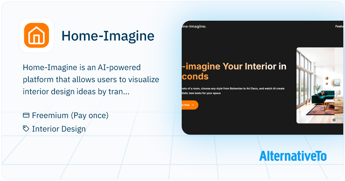 Home-Imagine: Re-design your rooms in one click | AlternativeTo