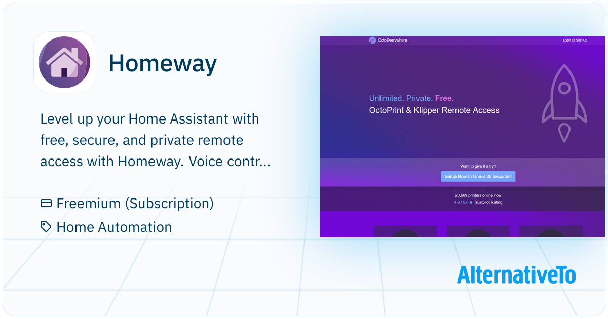 Homeway: Free, private, secure remote access, Alexa and Google ...