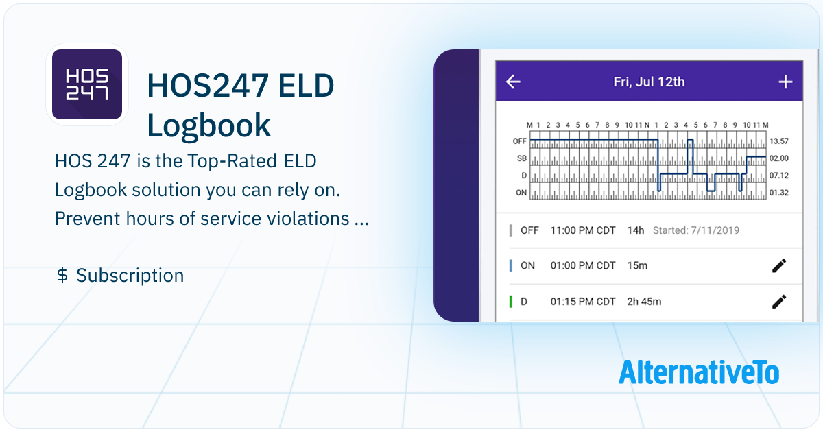 HOS247 ELD Logbook: HOS 247 is the Top-Rated ELD Logbook solution you ...
