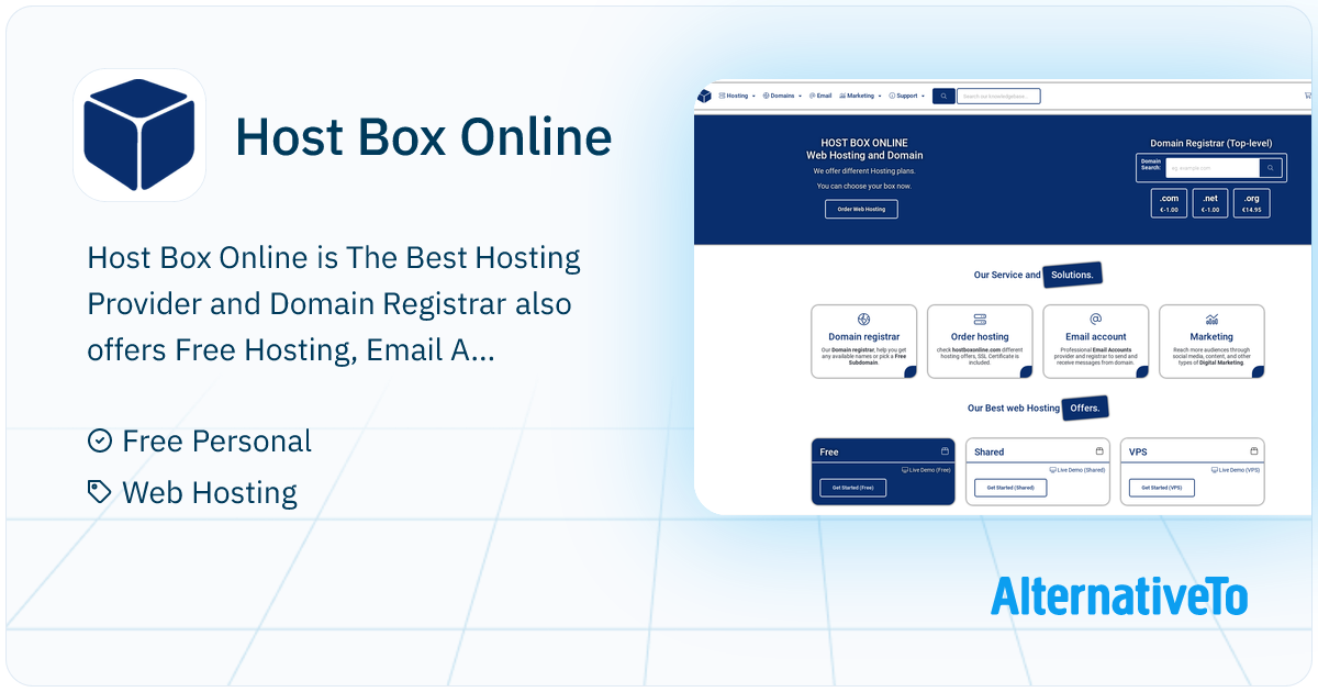 Host Box Online: Is The Best Hosting Provider and | AlternativeTo