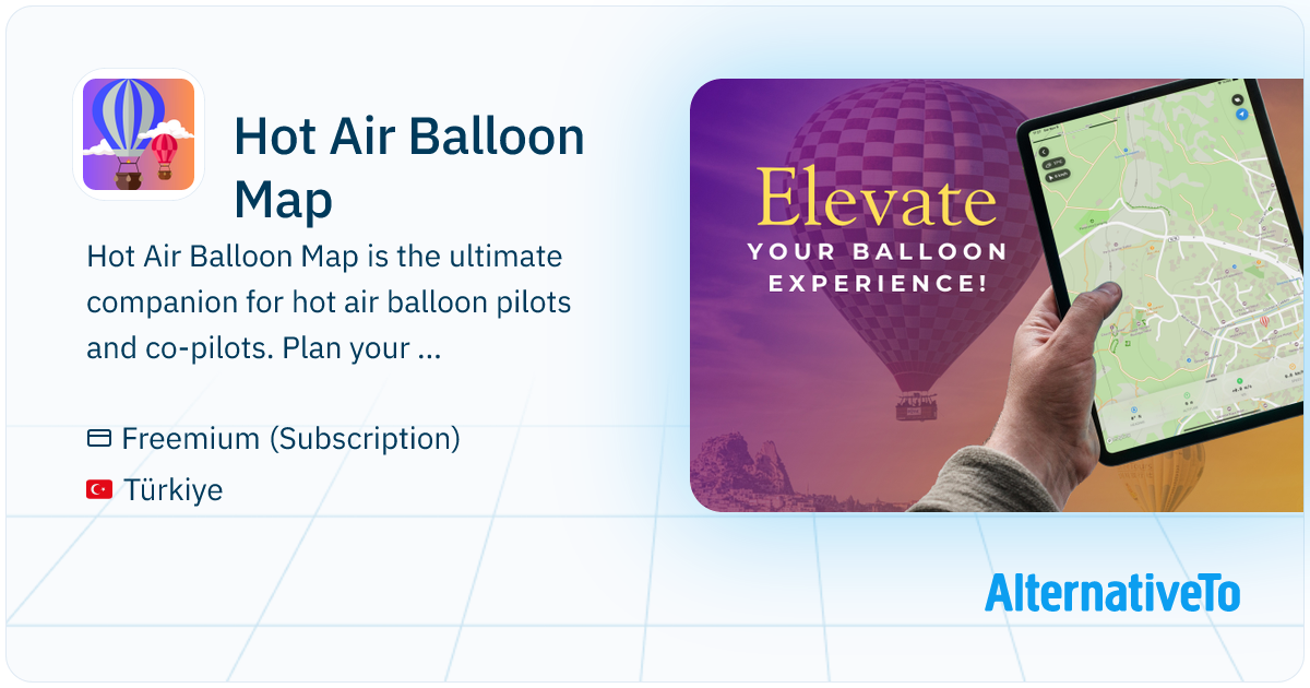 Hot Air Balloon Map: Comprehensive flight planning and tracking tool ...