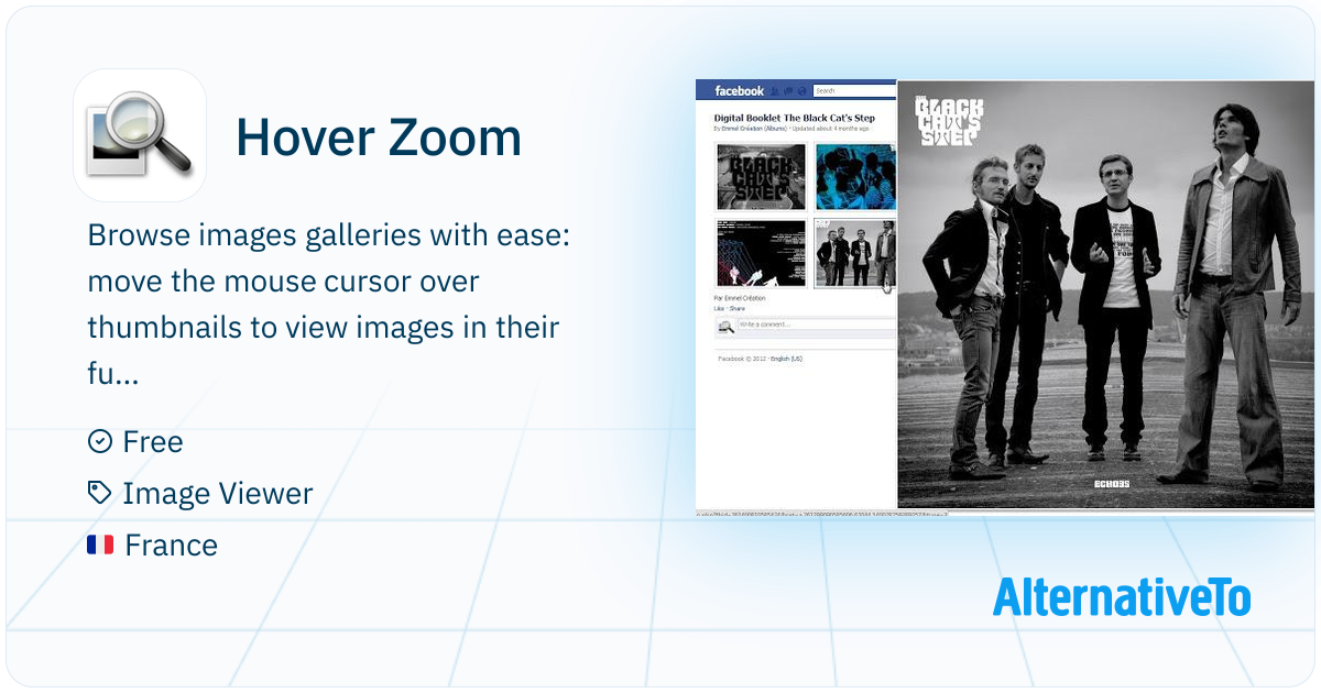 Hover Zoom: Enlarge thumbnails on mouse over. | AlternativeTo