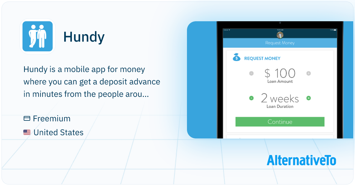 Hundy: Mobile app for money where you can get | AlternativeTo