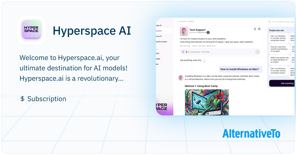 Hyperspace AI: Get Access to 1000+ AI-models with One Subscription ...