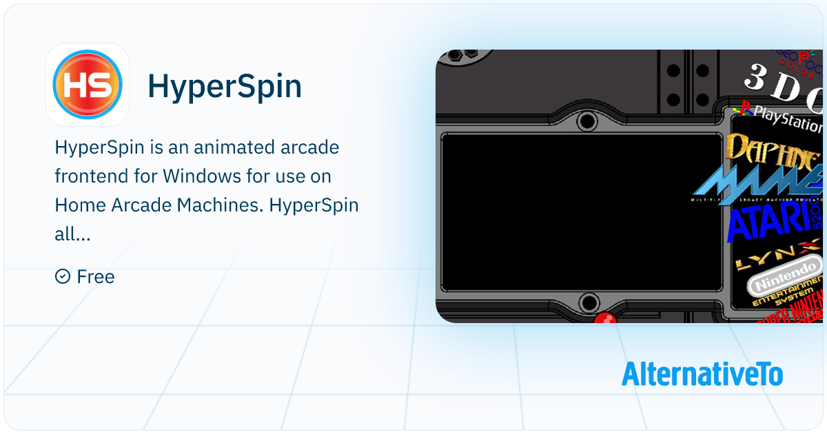 HyperSpin: Animated arcade frontend for | AlternativeTo