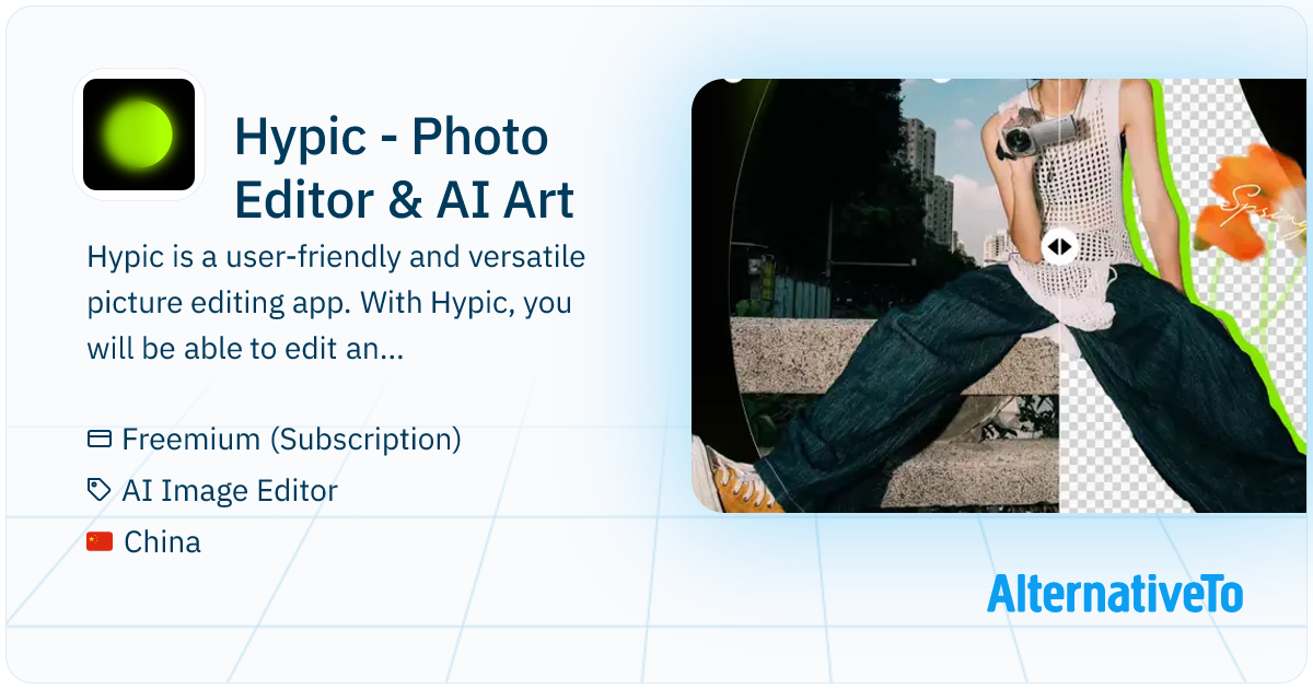 Hypic - Photo Editor & AI Art: Hypic is a user-friendly and versatile ...