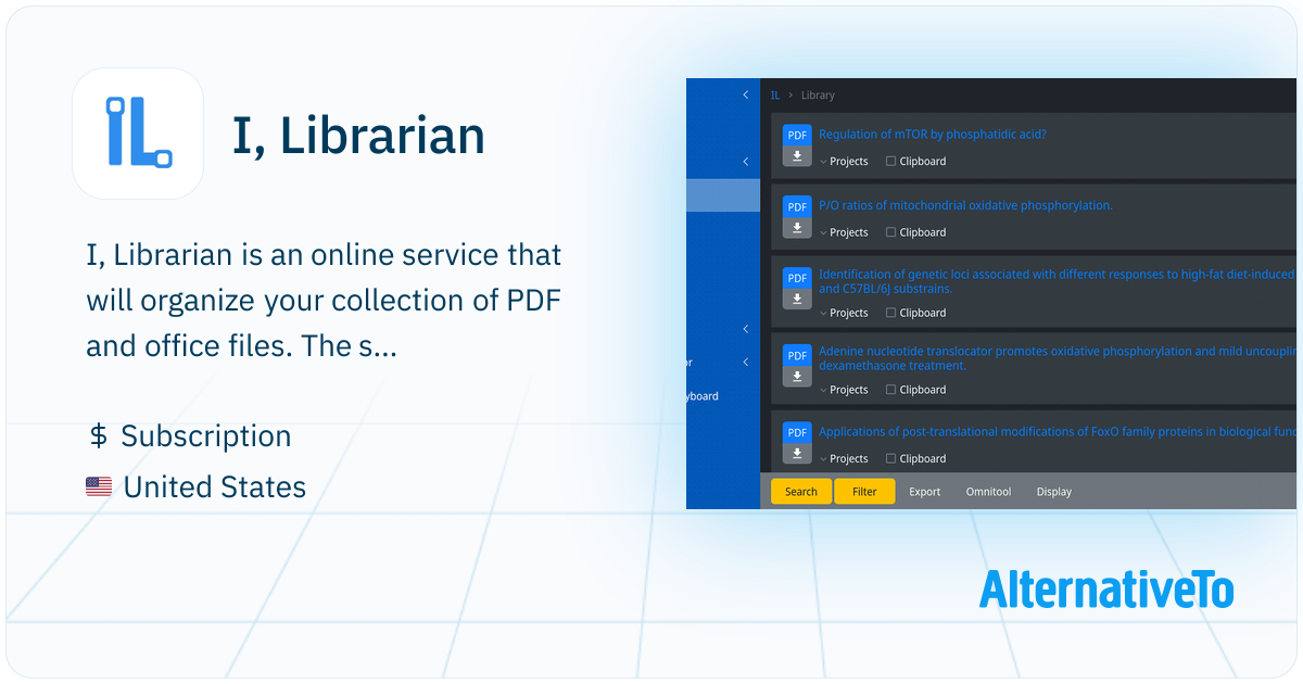 I, Librarian: Online service that will organize your collection of PDF ...