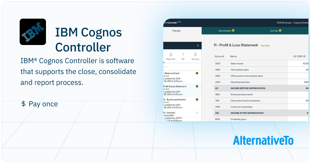 IBM Cognos Controller: TIBM® Cognos Controller is software that ...
