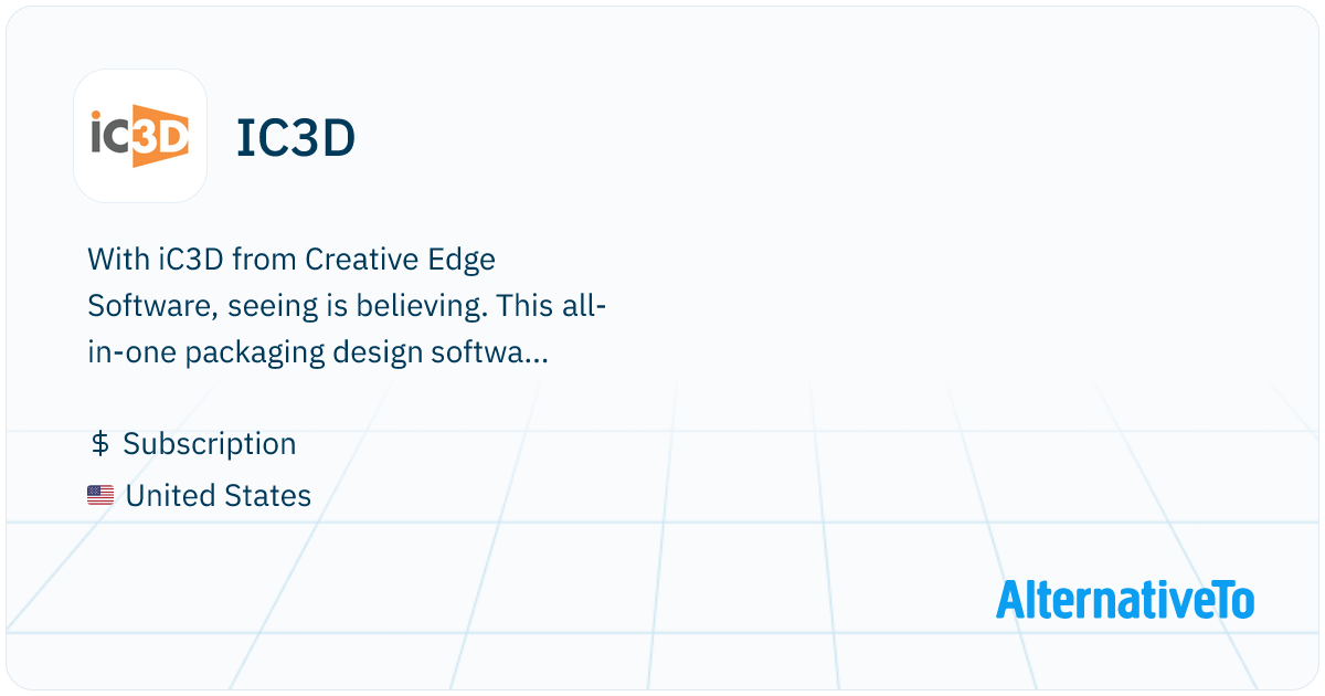 IC3D: With iC3D from Creative Edge Software, seeing is believing ...
