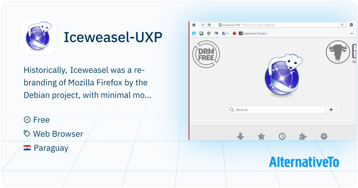 Iceweasel-UXP: A FLOSS browser built on the Unified XUL Platform ...