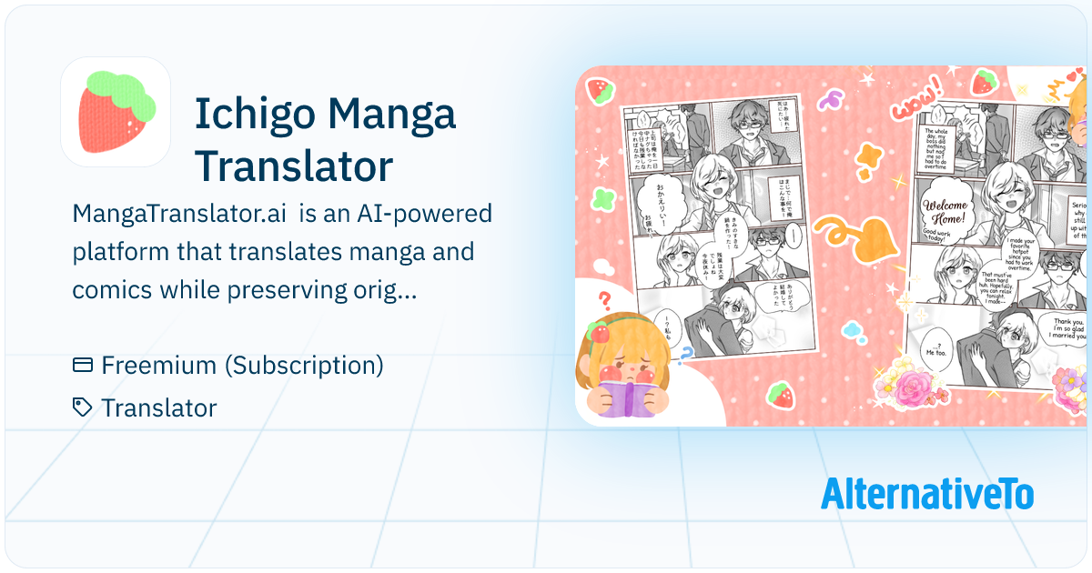 Ichigo Manga Translator: AI powered translations for Japanese, Chinese ...