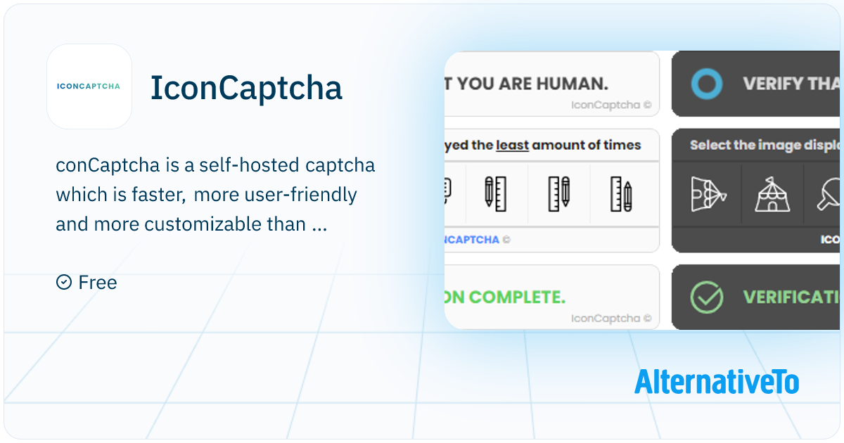 IconCaptcha: Self-hosted, fast, simple and user-friendly captcha for ...